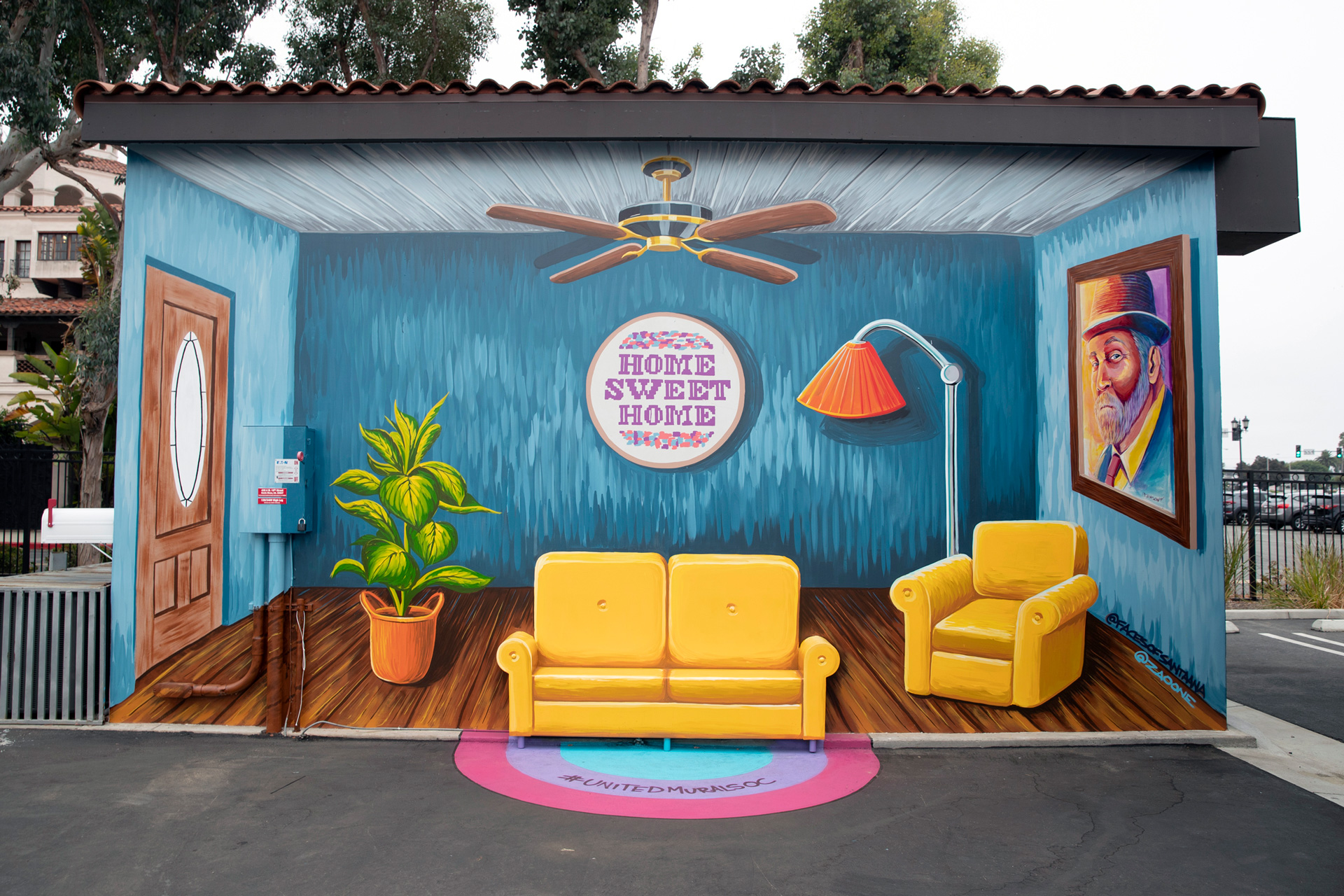 Newly Unveiled ‘Home Sweet Home’ Mural Brings Awareness to OC’s ...